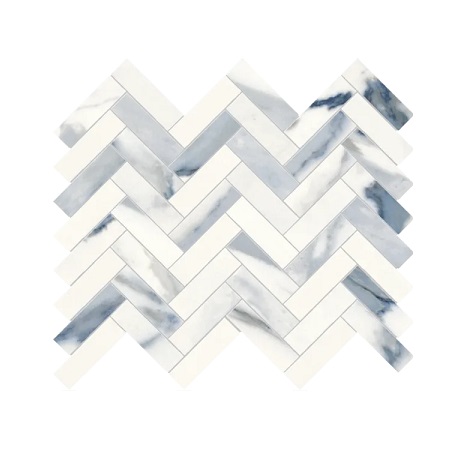 Atlantic Blue Mosaico HB - porcelain tile Atlantic Blue collection by ...