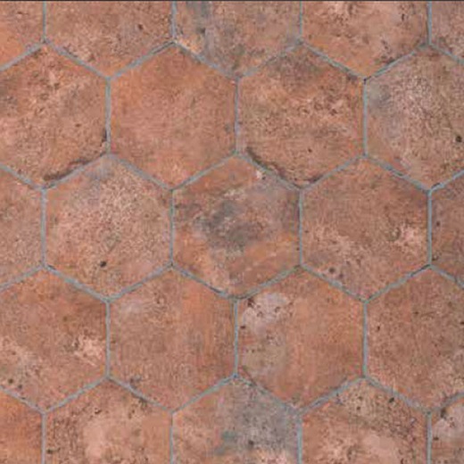 Chicago Brick Wrigley 9"x11" Hexagon - porcelain tile Chicago Brick ...