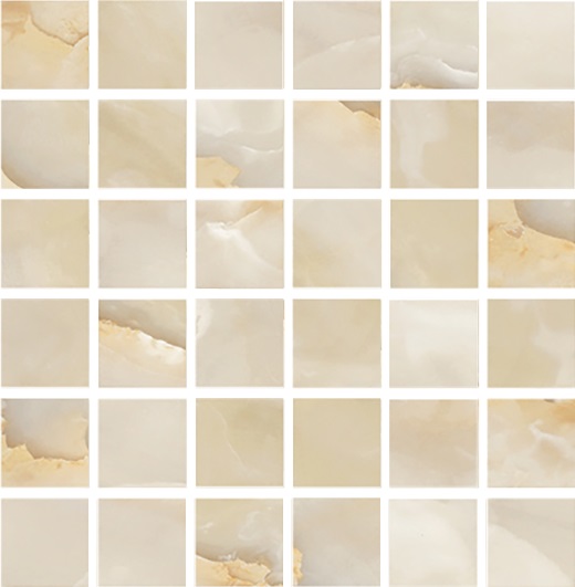Grace Beige Matte 2"x2" Mosaic - porcelain tile Grace collection by ...