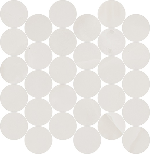 Indalgo Onyx Polished 2.5" Circle Mosaic - porcelain tile Indalgo ...