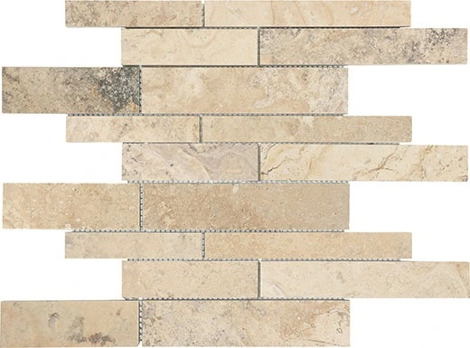 Picasso (Travertine) Random Strip - travertine tile Picasso (Travertine ...