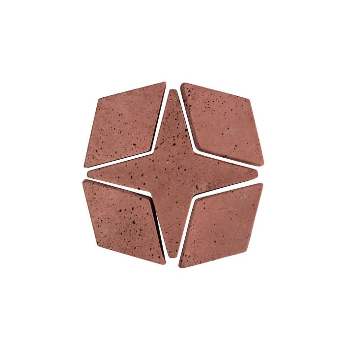Where to buy Artillo Arabesque Pattern 4 Concrete Tile Spanish Inn Red ...