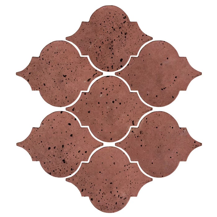 Where to buy Artillo Arabesque Pattern 5A Concrete Tile Spanish Inn Red ...
