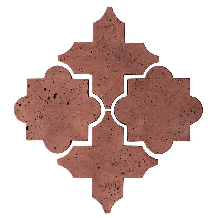 Where to buy Artillo Arabesque Pattern 8C Concrete Tile Spanish Inn Red ...