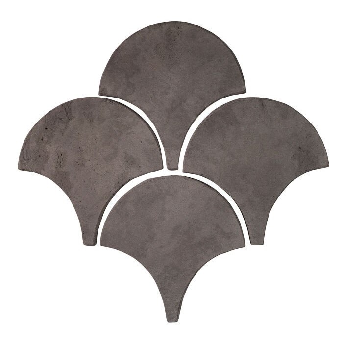 Where to buy Artillo 8" Conche Concrete Tile Charcoal, Concrete tile by ...