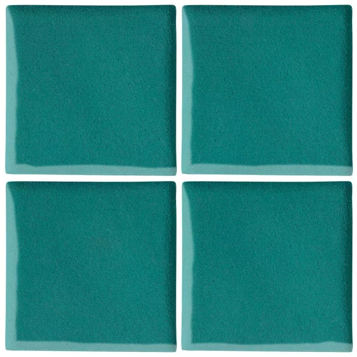 Oleson High Fire Ceramic Tile Real Teal - ceramic tile Oleson ...