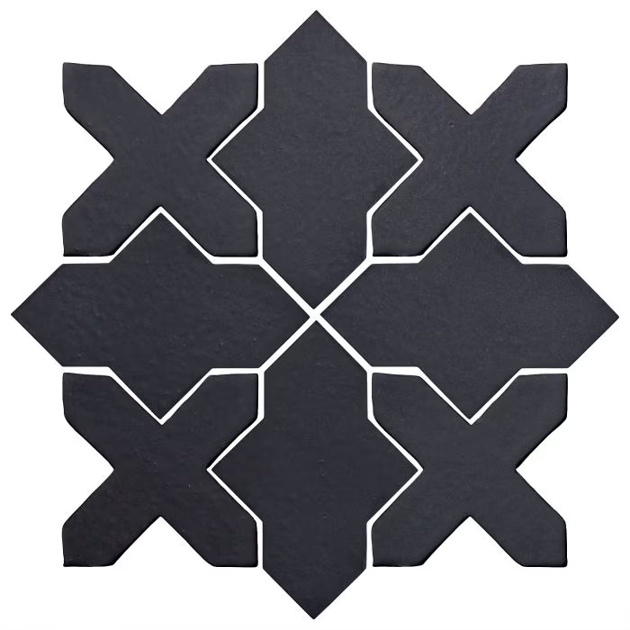 Where to buy Studio Field Arabesque Pattern 2B High Fire Cerami Black ...