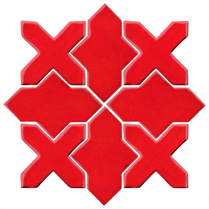Where to buy Studio Field Arabesque Pattern 2B High Fire Cerami Cherry ...