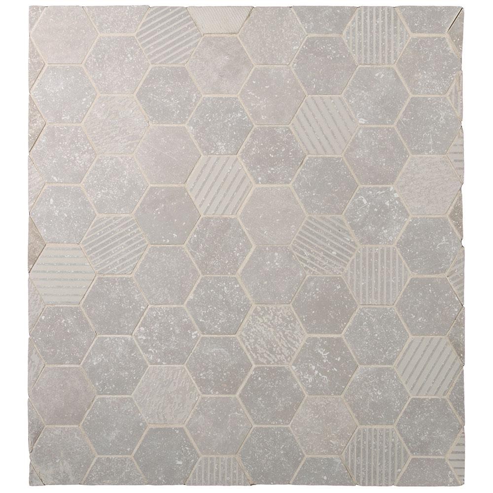 Where to buy Italian Porcelain 10 Exa Mosaic 10x10 Crema Mix, Porcelain ...