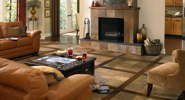 Where to buy Serengeti Slate porcelain tiles. Mannington.
