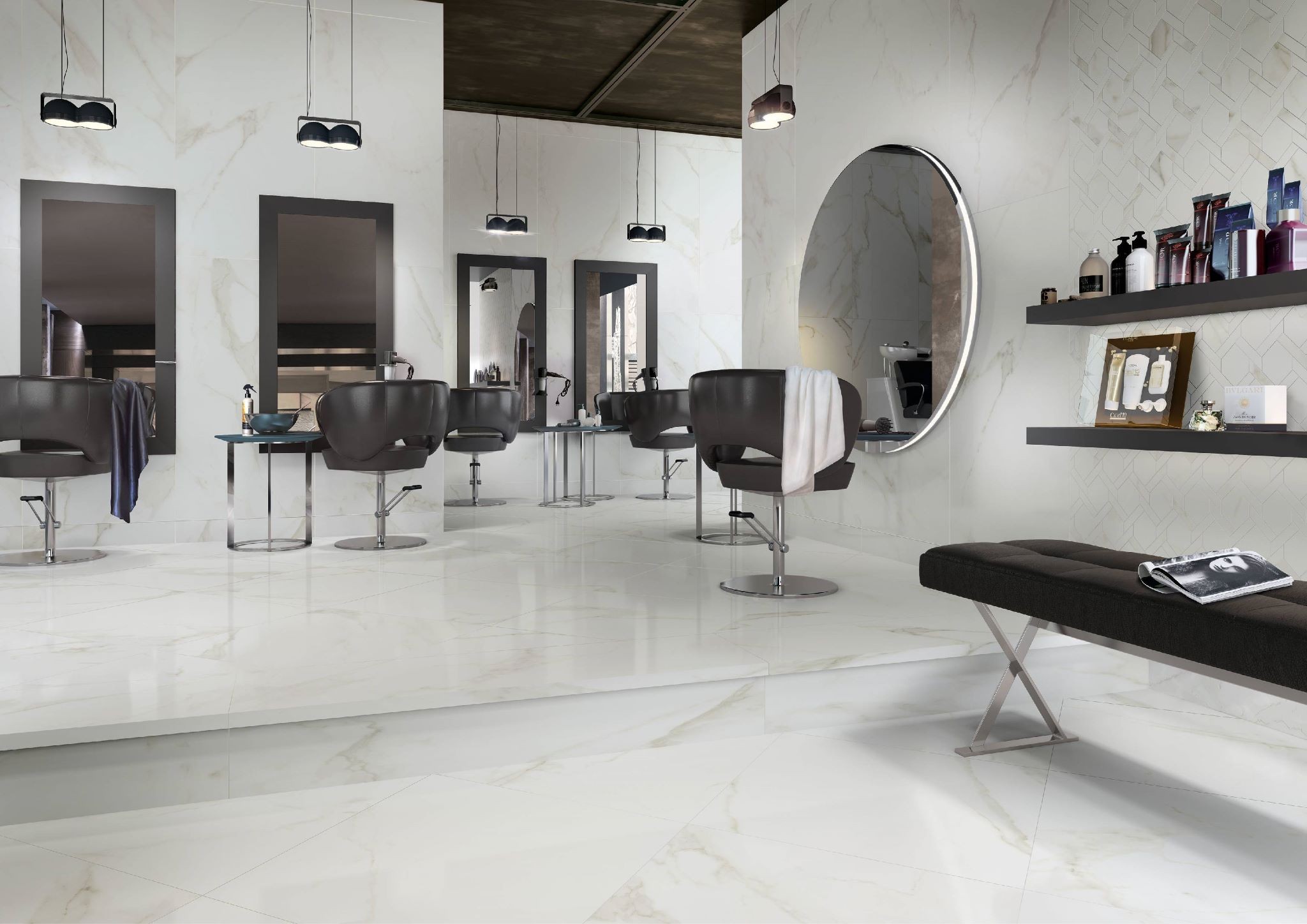 CALACATTA PURO NATURAL RECTIFIED - porcelain tile CALACATTA collection ...
