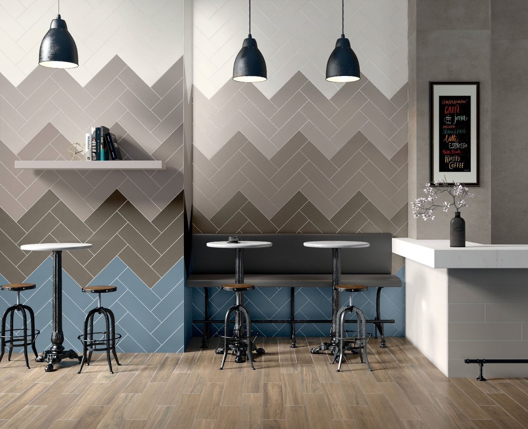 MT. ROYALE PECAN - porcelain tile MT. ROYALE collection by Pan American ...