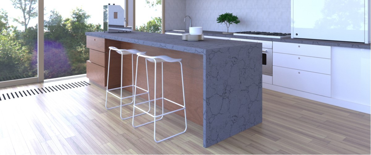 Buy Cirrus quartz countertops by Radianz. South Easton, MA ...
