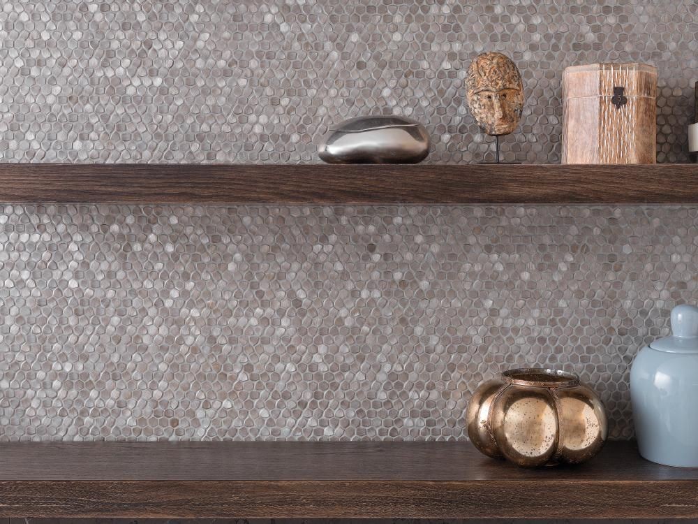 Where to buy Gravity Aluminium 3d Hexagon Rose Gold Model metal tiles ...