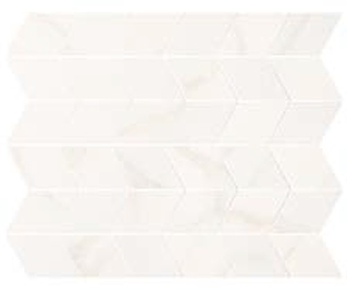Mosaico freccia CALACATTA WHITE - mosaic tile ZERO.3 Trilogy collection by Panaria in North ...