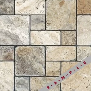Where to buy Picasso Tumbled Travertine stones by Anatolia Tile