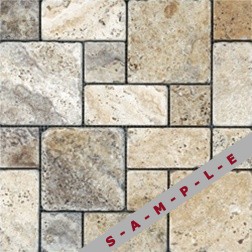 Where to buy Picasso Tumbled Travertine tiles. Anatolia Tile.