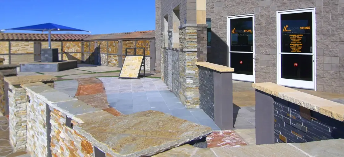 Arizona Stone Brick Pavers, Mesa, AZ 85215. Tile & Stone Showroom