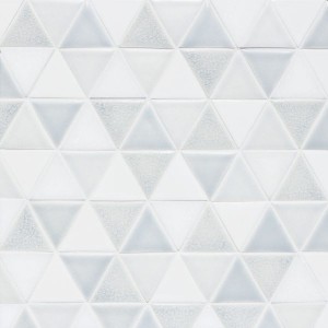 Where to buy Triangle mosaic tiles. Encore Ceramics.