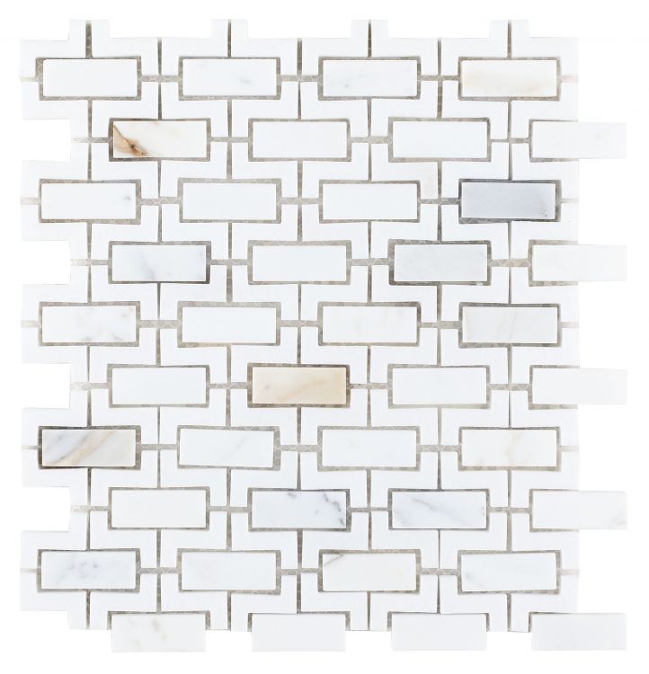 Where to buy Aztec Calacatta, Mosaic tile by Elysium.