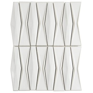 BAROQUE CRACKLED BLANCO 3X6 - ceramic tile Baroque collection by Soho ...