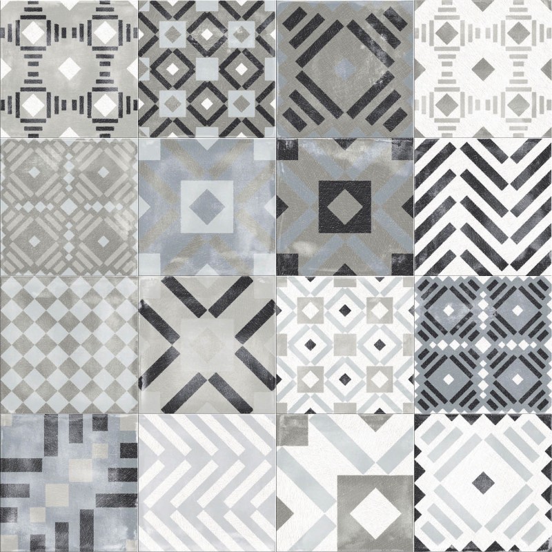 Play Labyrinth Mix Grey - porcelain tile Play collection by ABK ...