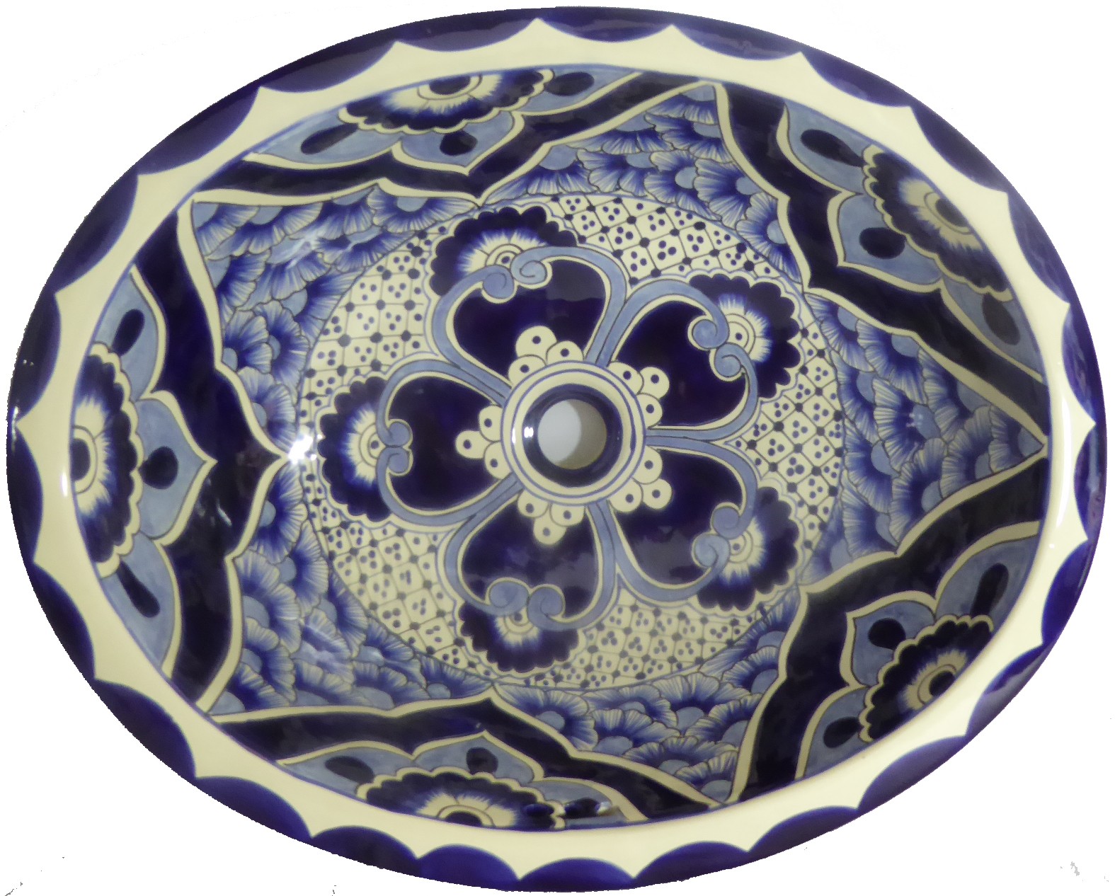 WT-BL-BOW - ceramic tile Kitchen & Bath collection by Gonz Decorations ...