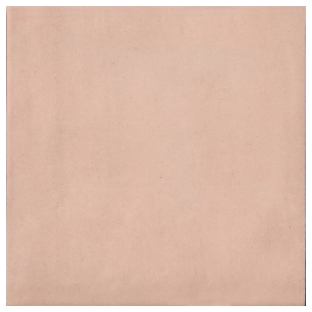 Dash 6x6 Solid Salmon - porcelain tile Dash collection by Nemo Tile ...