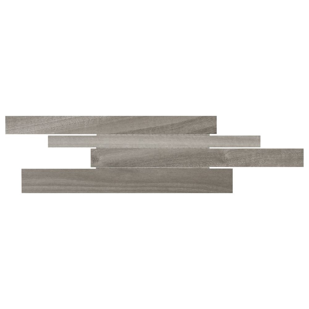 Forest 7x26 Mosaic Plank Araucaria Gris Natural - porcelain tile Forest ...