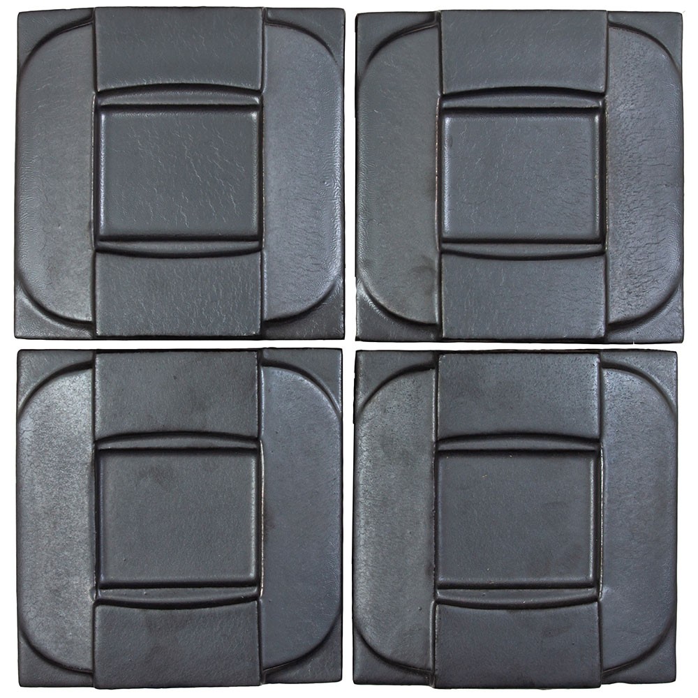 Ceramic Buckle Graphite - ceramic tile METALLIC TILE collection by ARTO ...