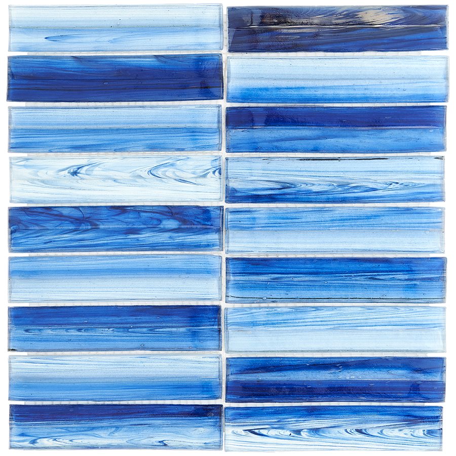 Stacked Azur - glass tile Brook collection by Soho Studio in North ...