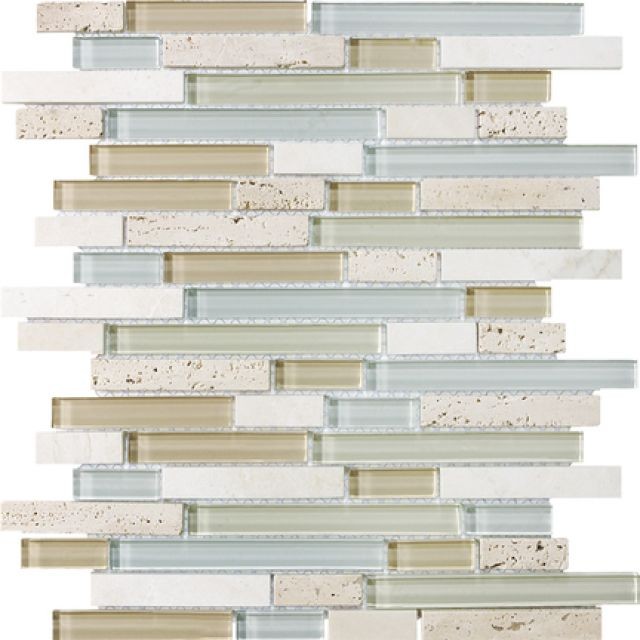 Spa - glass tile Bliss collection by Florida Tile in Bakersfield, CA ...