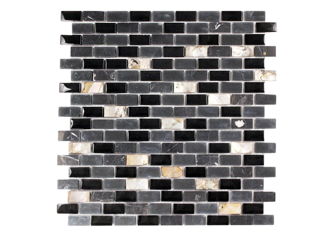 Agata Shell Mix Emperador - basalt tile Agata Shell Mix collection by ...