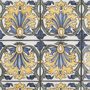 Where to buy Hand Painted Border ceramic tiles. Jeffrey Court.
