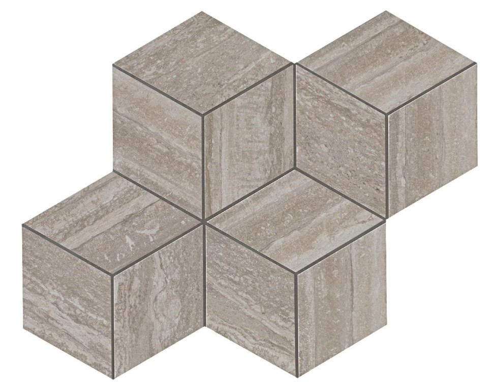 Marvel Travertino Silver Mosaico Esagono - porcelain tile Marvel PRO ...