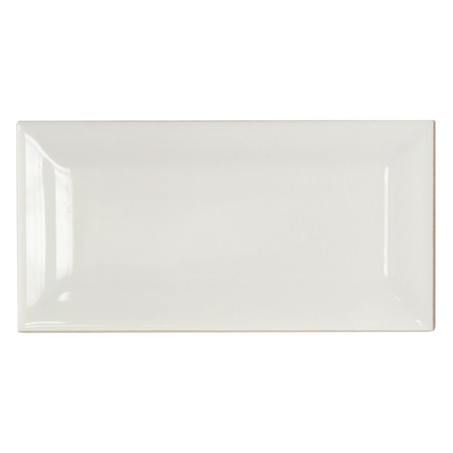 EVERYDAY BEVELED 3X6 WHITE CERAMIC TILE - ceramic tile Everyday ...