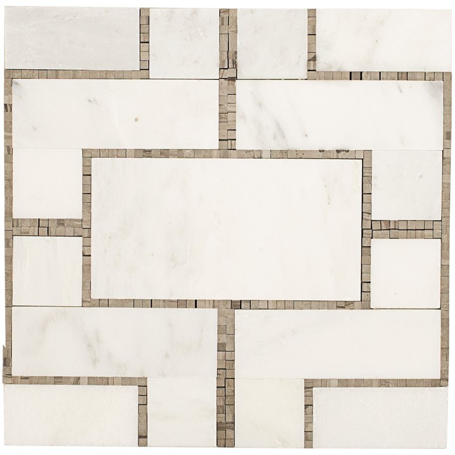 MOD LUX STATUARY - marble tile Micro Mosaics collection by Soho Studio ...