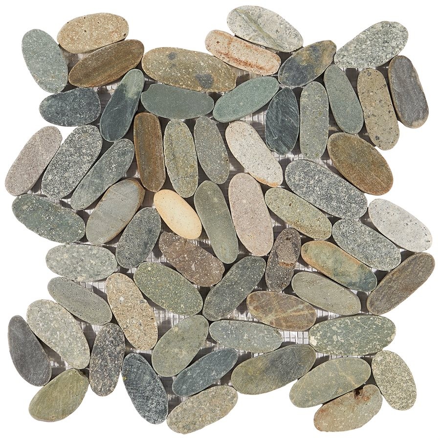 SUMATRA SLICED FLAT OVAL NATURAL STONE - stone Pebblestone collection ...