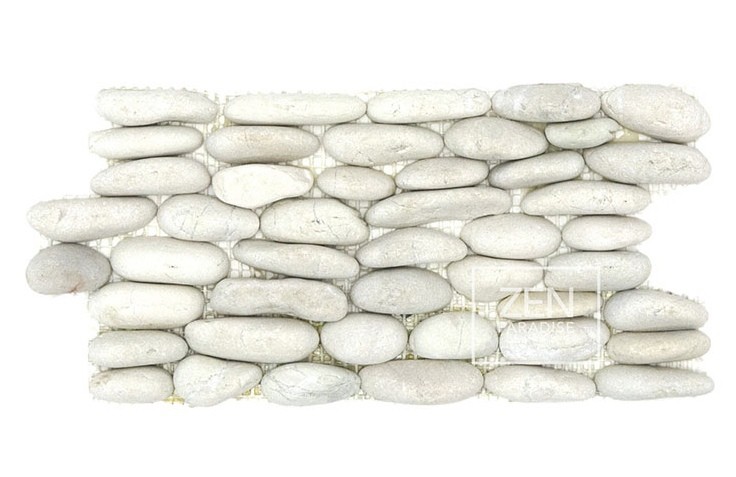 Where to buy Timor White Standing Pebbles, Stone tile by Zen Paradise.