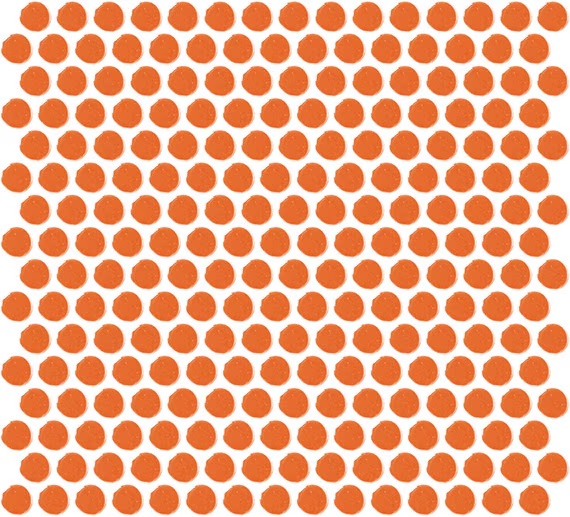 Where to buy Orange Burst Penny Rounds, Ceramic tile by DalTile.