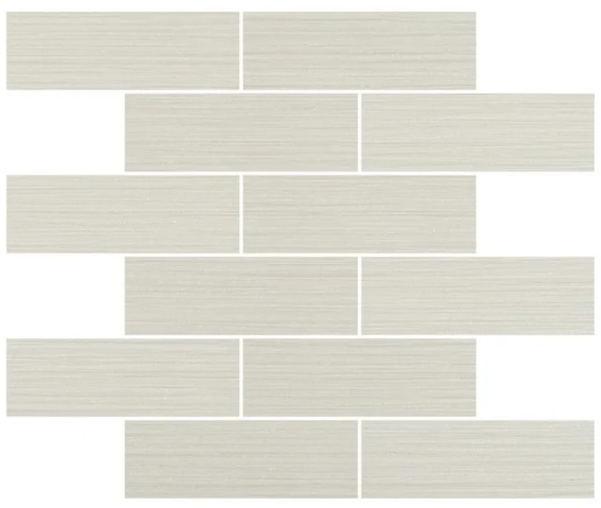 Trillo Crema 2x6 Interlocking Mosaic - porcelain tile Trillo collection ...