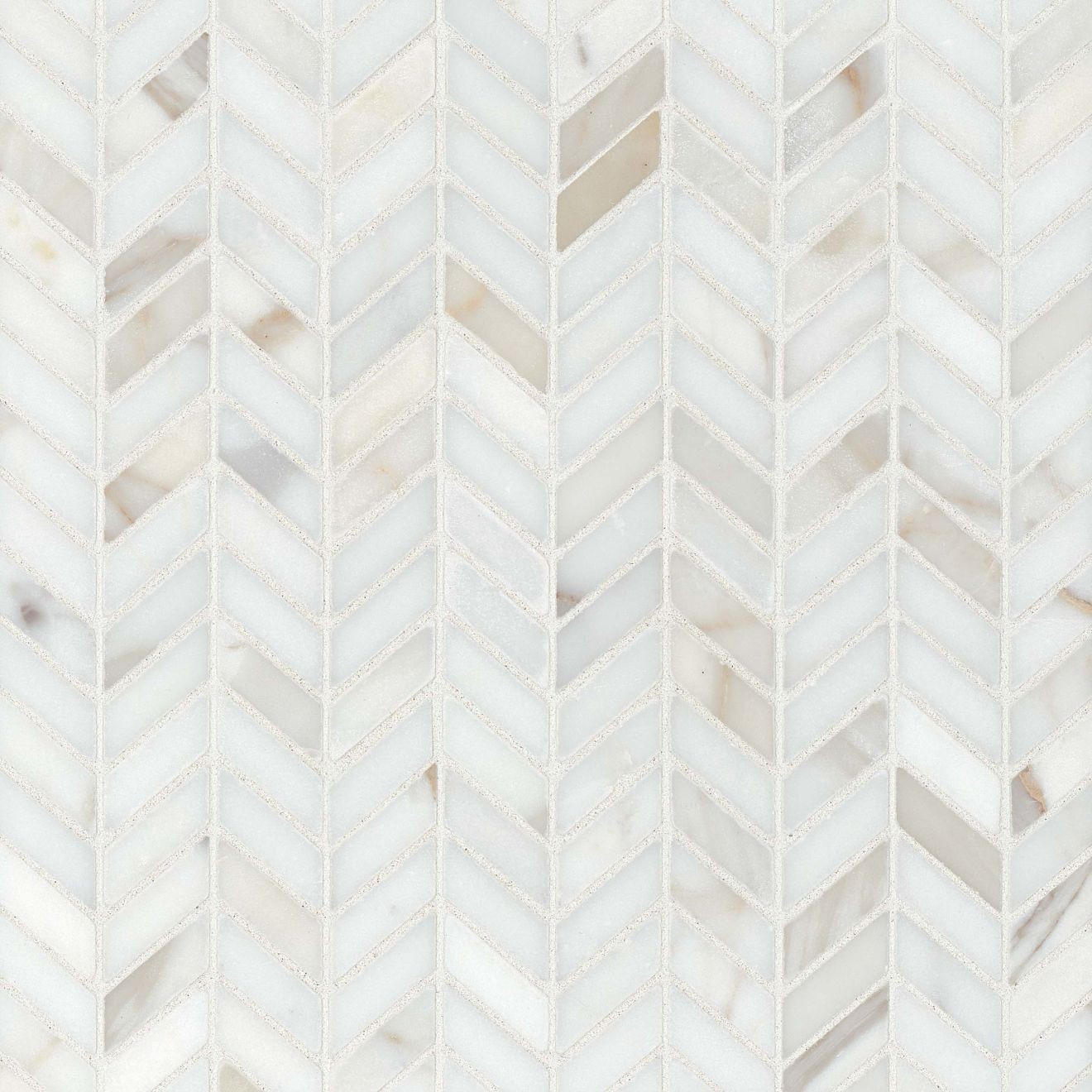 Where to buy Chevron Honed Marble Mosaic Tile in White, Marble tile by ...