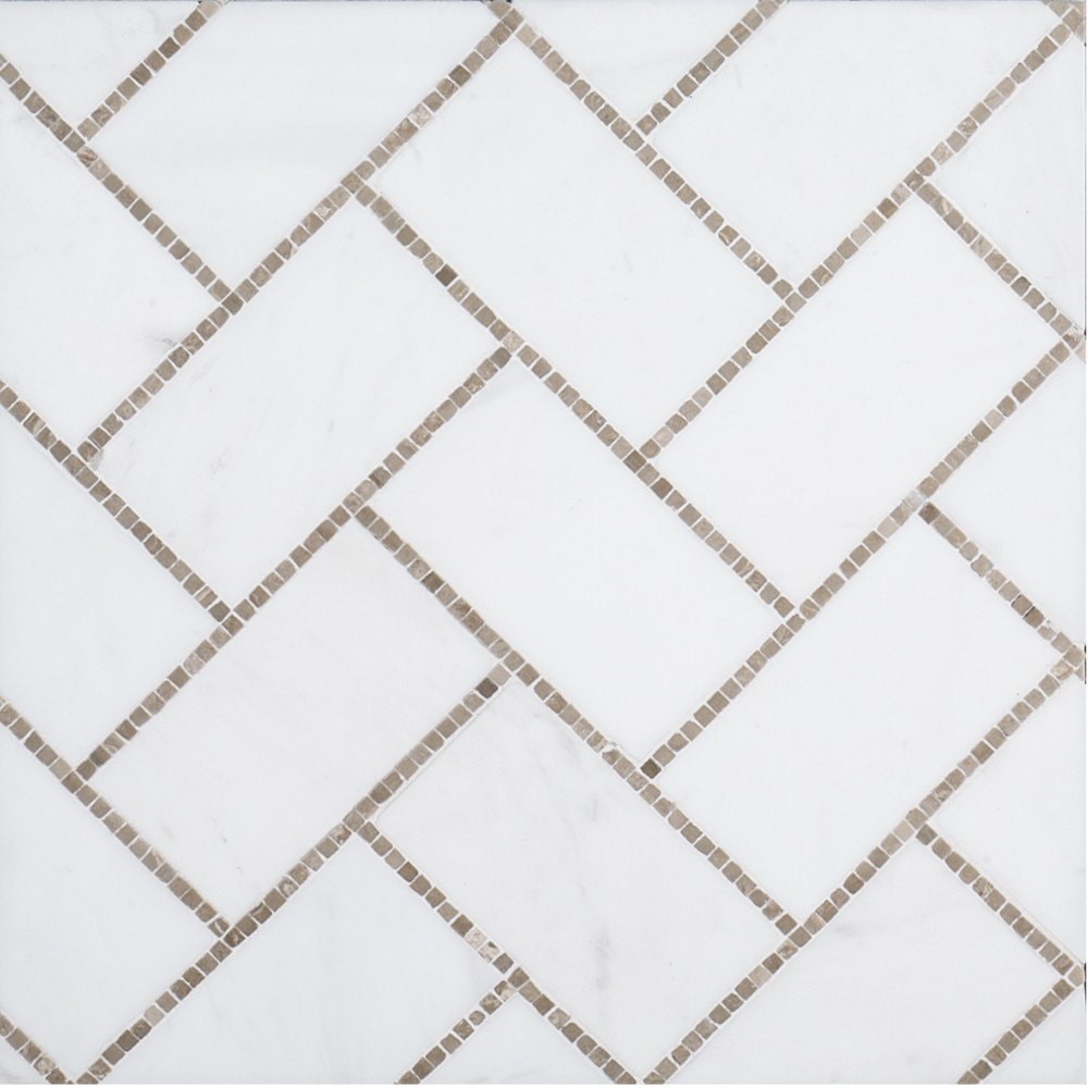 Gapstow Mosaic Empire Beige - marble stone Park Place collection by ...
