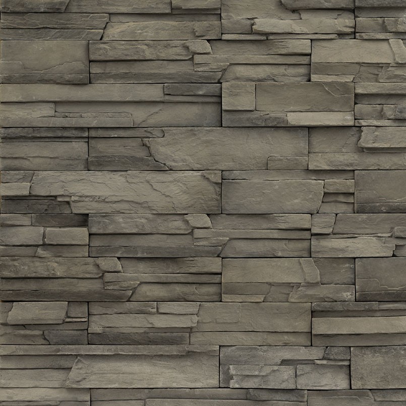 Copen Ash Panel - stacked stone tile Terrado Manufactured Stone Veneers ...