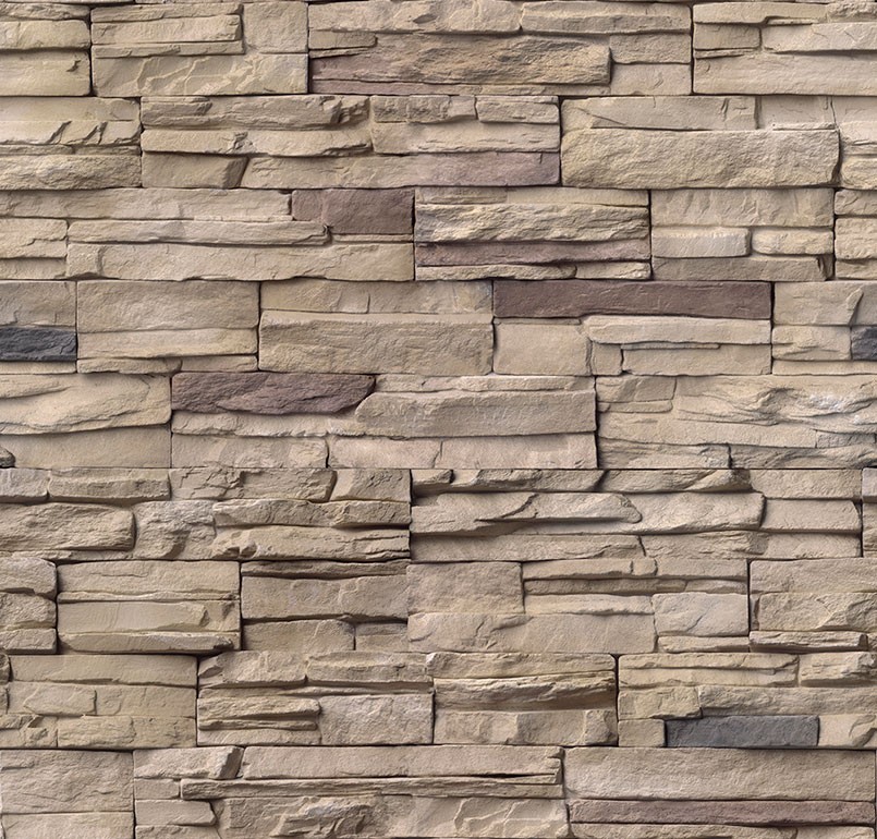 Peninsula Sand Panel - stacked stone tile Terrado Manufactured Stone ...