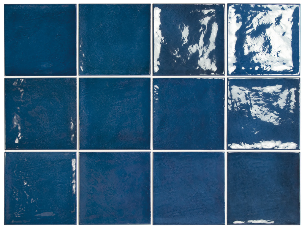 Royal Blue - porcelain (Square, Bathroom, Kitchen, Hallway, 9.84x11.41 ...