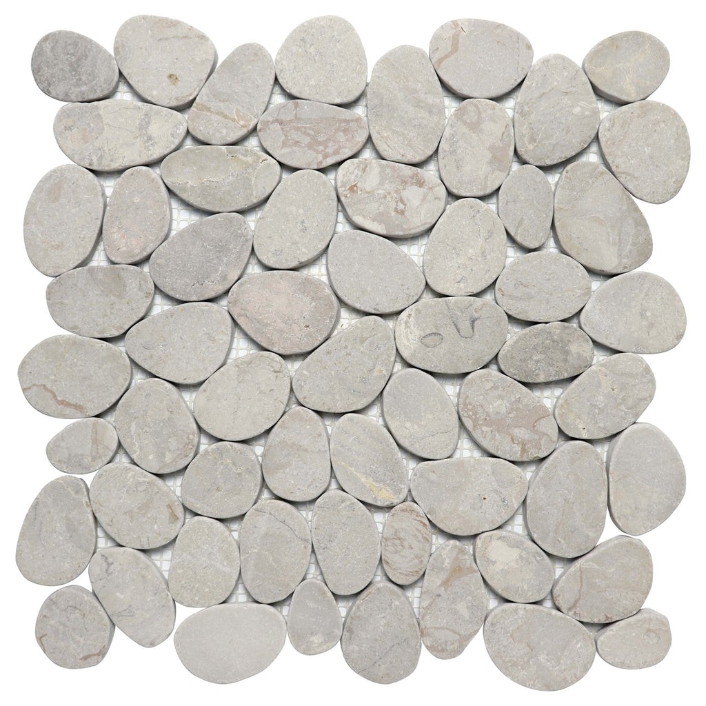 Where to buy Cobbles Volcano Grey Tumbled, Marble tile by Island Stone.