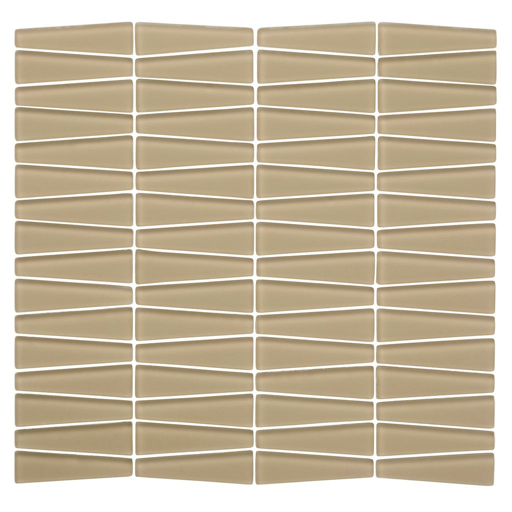Where to buy Waveline Mini Sand Matte, Glass tile by Island Stone.