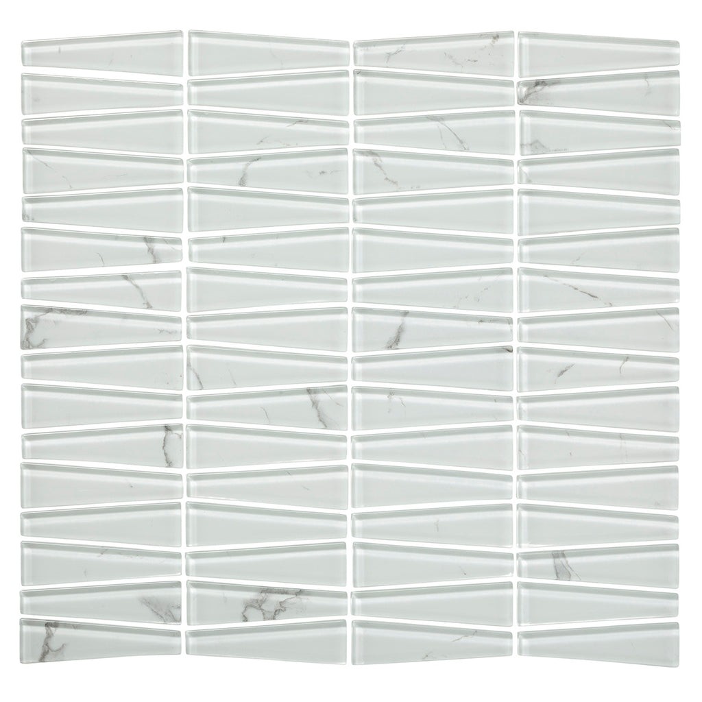Where to buy Waveline Mini glass tiles. Island Stone.