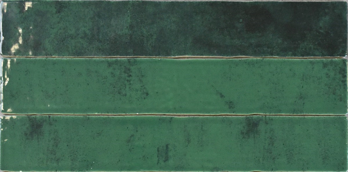 Emerald Green - ceramic tile Zellige collection by Roca Tile in Queens ...